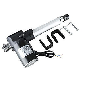 Homend DC 12V 6 Inch Stroke Linear Actuator with Mounting Bracket 150MM 6000N/1320LB Maximum Load for Recliner TV Table Lift Massage Bed Electric Sofa Linear Actuator