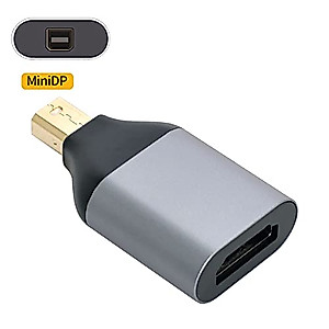 cablecc Mini DisplayPort DP Source to HDMI Sink Displays 4K@60hz Ultra HD Converter Adapter for Laptop Mac