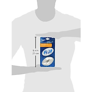 Speedo Unisex Swim Training Profile Nose Clip & Ear Plugs Blue, One Size