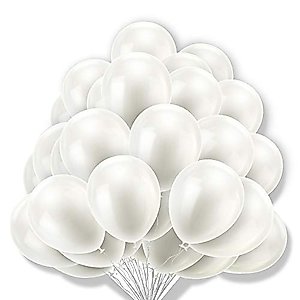 100 Pieces Party Balloons KINBON 12 Inch Latex Balloons for Party Halloween Christmas Decoration Birthday Party Wedding