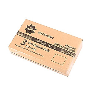 EISENKERN Chainsaw Chain 14 Inch 3/8" LP Pitch .050"Gauge 50 Drive Links S50 Chainsaw Replacement Chain 14 Compatible with Craftsman,Echo,Homelite,Poulan,Remington 3-Pack