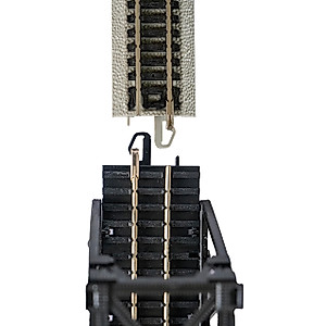 Bachmann Trains - E-Z Track Blinking Bridge - N Scale (44873), Black Small