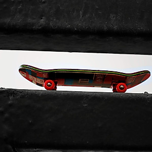 NOAHWOOD Wooden Fingerboard Complete Present Gift(Deck,Truck,Wheel) (Happy Birthday)