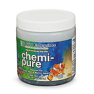 Boyd Enterprises ABE16706 Chemipure Filter Media for Aquarium, 5-Ounce