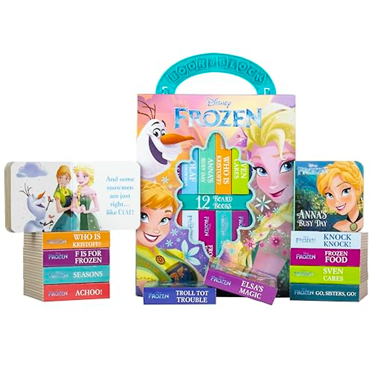 Disney - Frozen My First Library Board Book Block 12-Book Set - PI Kids