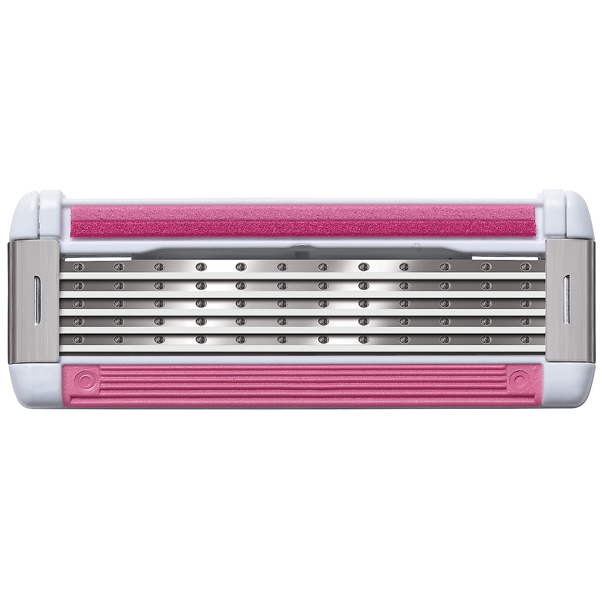 BIC Click 5 Soleil Women's Razor Refills with 5 Flexible Blades and Recyclable Box, Pink, 8 Count