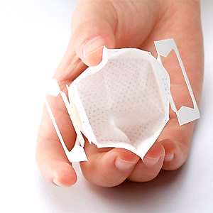 100Pcs Portable Coffee Filter Paper Bag Hanging Ear Drip Coffee Bag Single Serve Disposable Drip Coffee Filter Bag Perfect for Travel, Camping, Home, Office