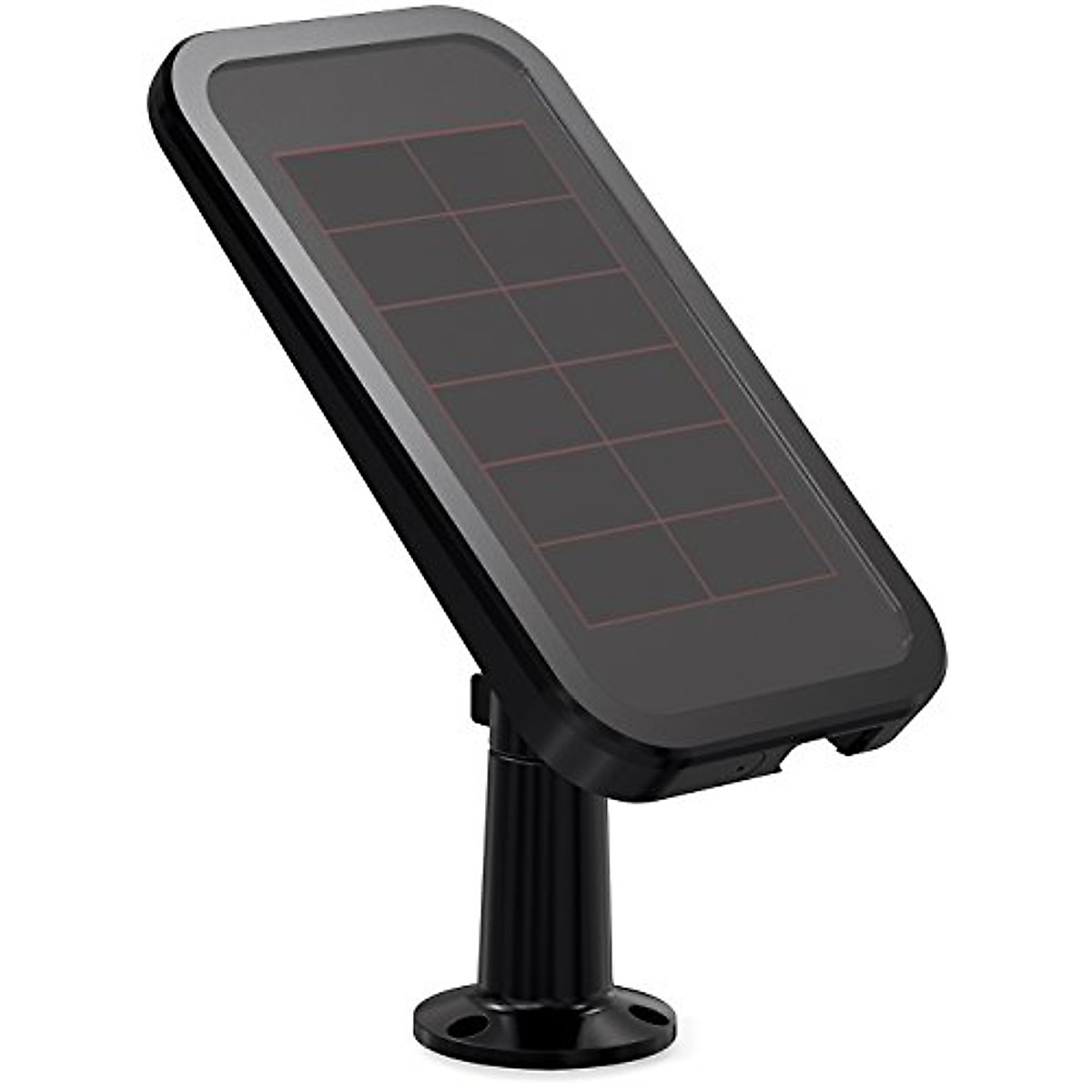Arlo Solar Panel - Arlo Certified Accessory - Charge Select Arlo Cameras with the Power of the Sun, Works with Arlo Pro, Pro 2, Go and Security Lights, Black - VMA4600