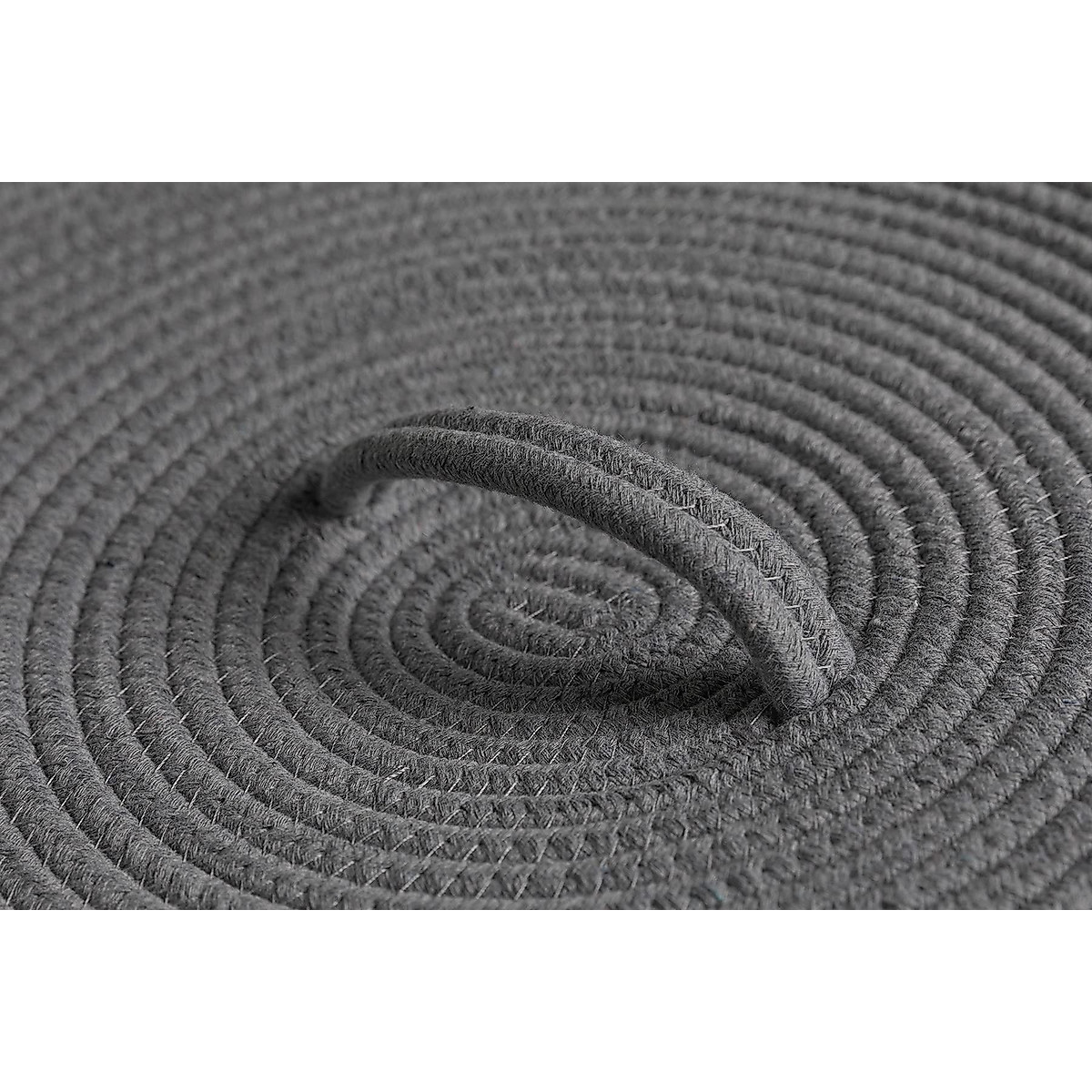 16" x 16" x 18" Extra Large Storage Basket with Lid, Cotton Rope Storage Baskets, Laundry Hamper, Cloth Bin, for Clothes Towels Blankets Pillows Storage in Living Room, Large Basket Grey with Cover