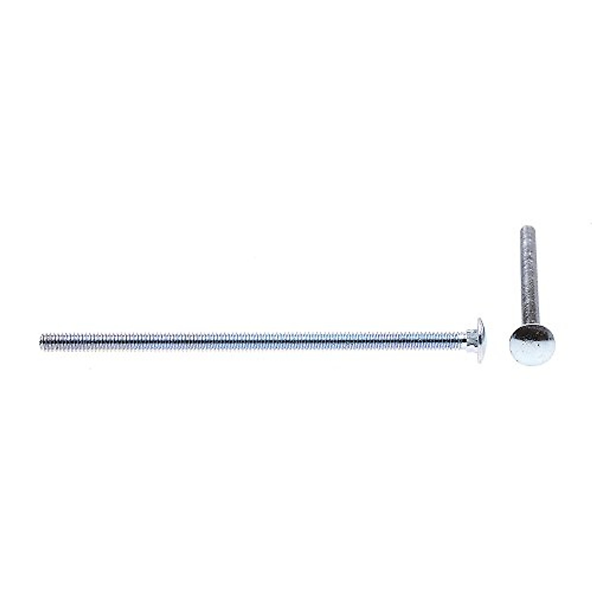 Prime-Line 9062640 Carriage Bolts, 1/4 In.-20 X 5-1/2 In., A307 Grade A Zinc Plated Steel (25 Pack)
