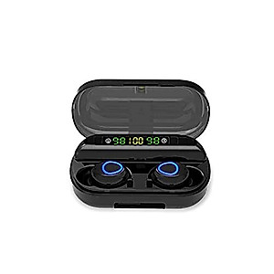 TBIIEXFL Headset Touch Function with Charging Box Stereo Headphones in-Ear Built-in Microphone Headphones Sports Subwoofer