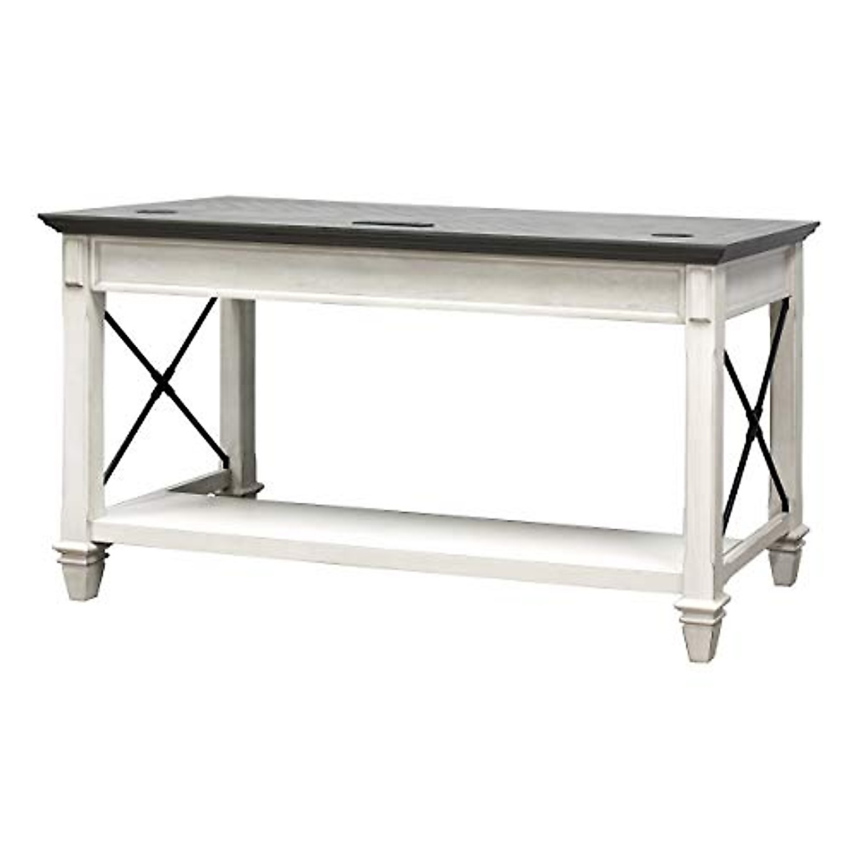 Martin Furniture Writing Table, White