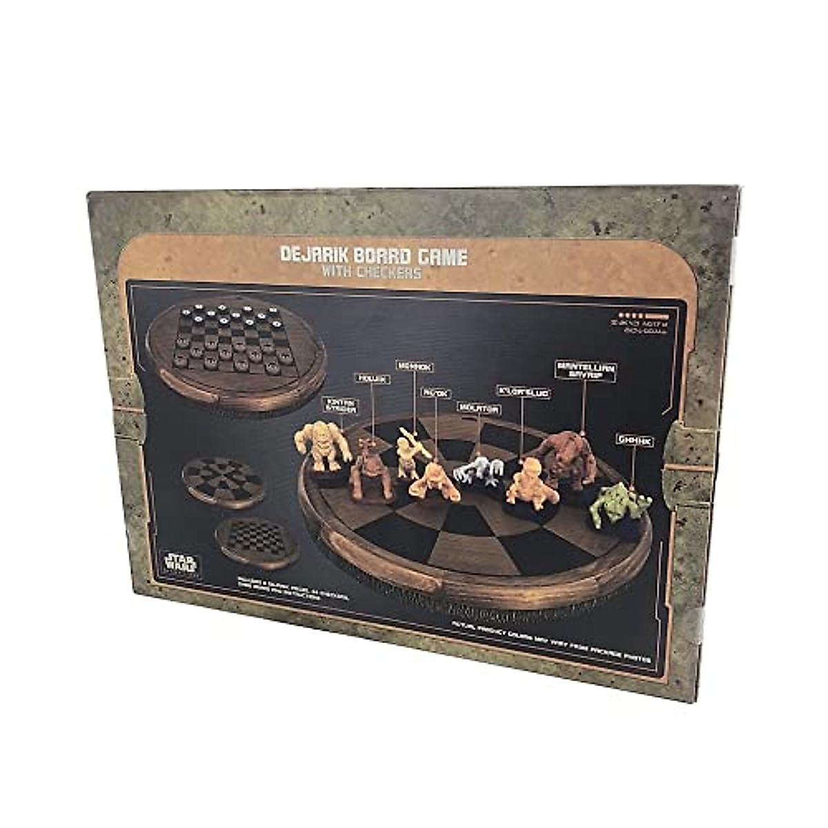 Star Wars Galaxy's Edge Dejarik Board Game with Checkers