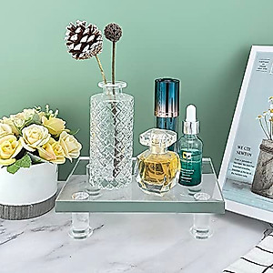 Bigfety Acrylic Display Stand Riser Decorative, Clear Bases Pedestal for Table Countertop