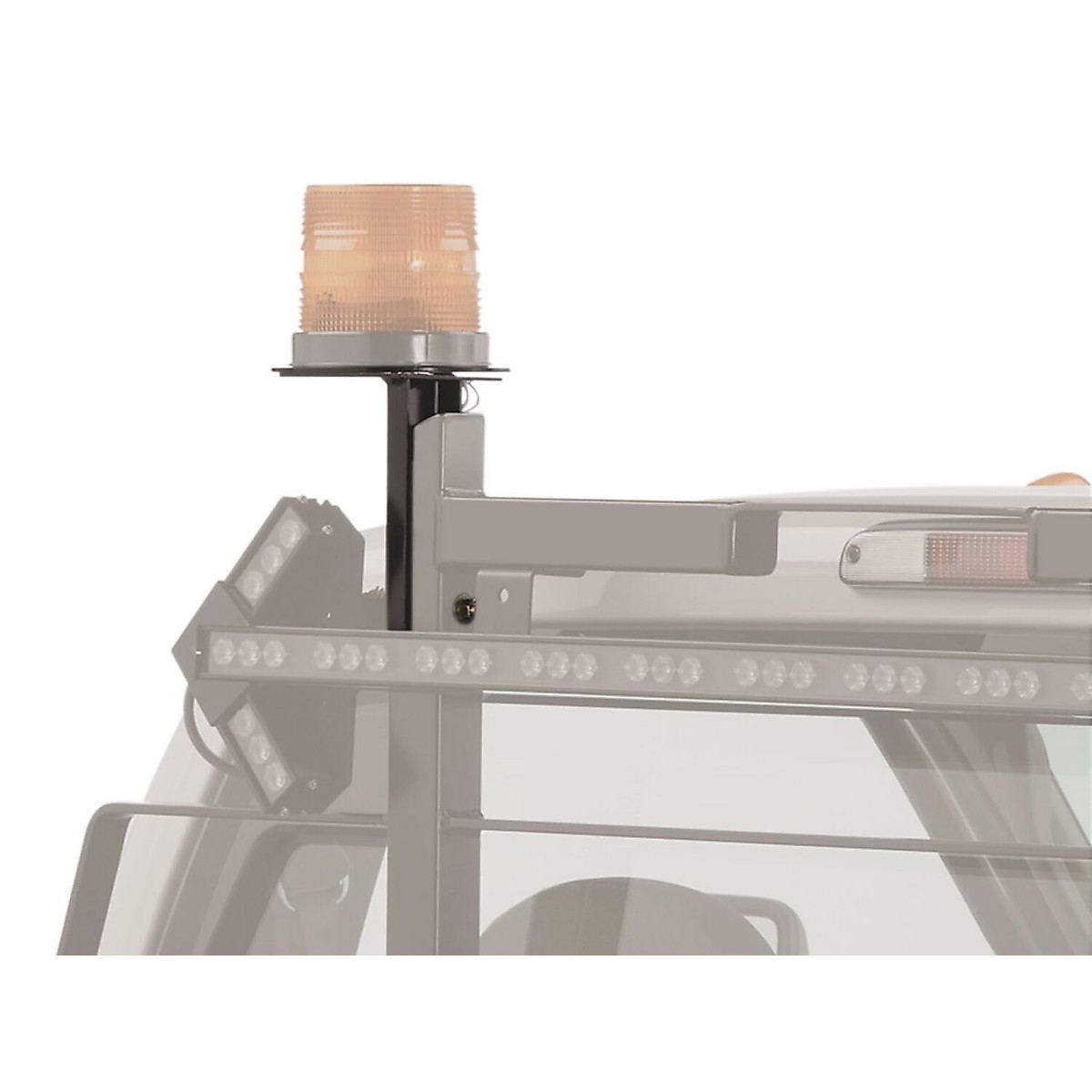 BACKRACK 81001 6-1/2" Driver Side Utility Light Bracket