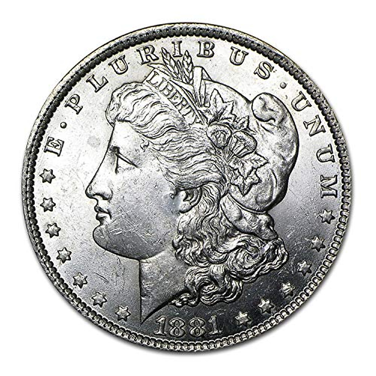 1881 O Morgan Silver Dollar BU $1 Brilliant Uncirculated