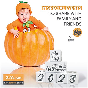 Luxury, Designer Baby Milestone Blocks for Baby boy or Girl. 8 Premium Baby Monthly Blocks to Capture More Special Memories - 18 Celebrations, All Birth Weights/Ages & Every Year from 2023-2123!!!