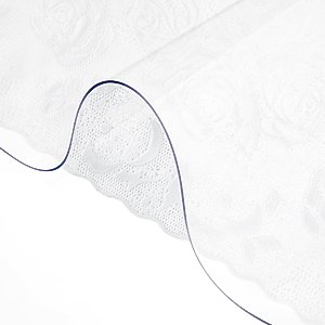 VEVOR Plastic Table Cover 36 x 60 Inch, 2 mm Thick Clear Table Protector, Rectangle Clear Desk Mat, Waterproof & Easy Cleaning for Office Dresser Night Stand