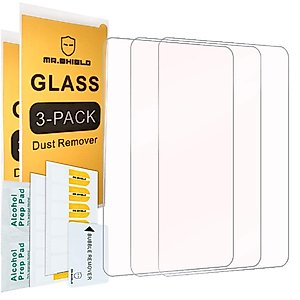 Mr.Shield [3-PACK] Designed For Sony PS Vita 2000 / Sony PlayStation Vita PSV 2000-Max [Tempered Glass] Screen Protector with Lifetime Replacement