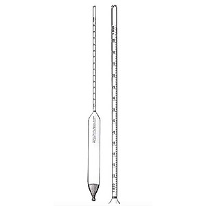 Relative Density (Specific Gravity) Hydrometer, HIGH Precision (1.600 to 1.670)