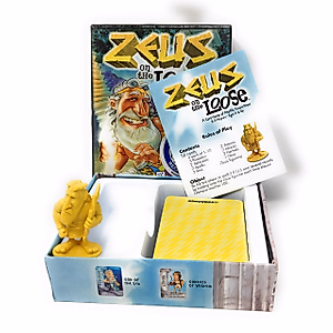 Gamewright - Zeus on the Loose – A Card Game of Mythic Proportions