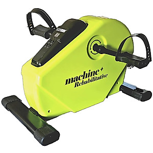 Fitness Rehab Equipment for Seniors: Motorized Electric Exercise Pedal Bike, Under-Desk , Hand, Arm, Knee, and Leg Exerciser