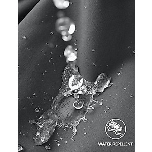 Little Donkey Andy Men's Warm Winter Softshell Jacket Windproof Mountain Ski Snow Coat with Removable Hood Grey L