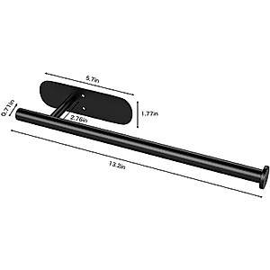 Paper Towel Holder Under-Cabinet and Wall-Mount - Both Available in Self Adhesive and Screws Paper Towel Holder for Kitchen, SUS304 Stainless Steel