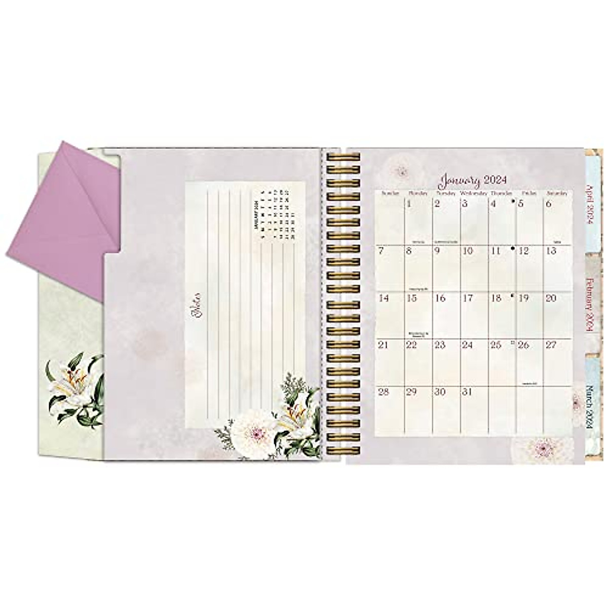WSBL Botanical Gardens 2024 File-It™ Planner (24997071006)
