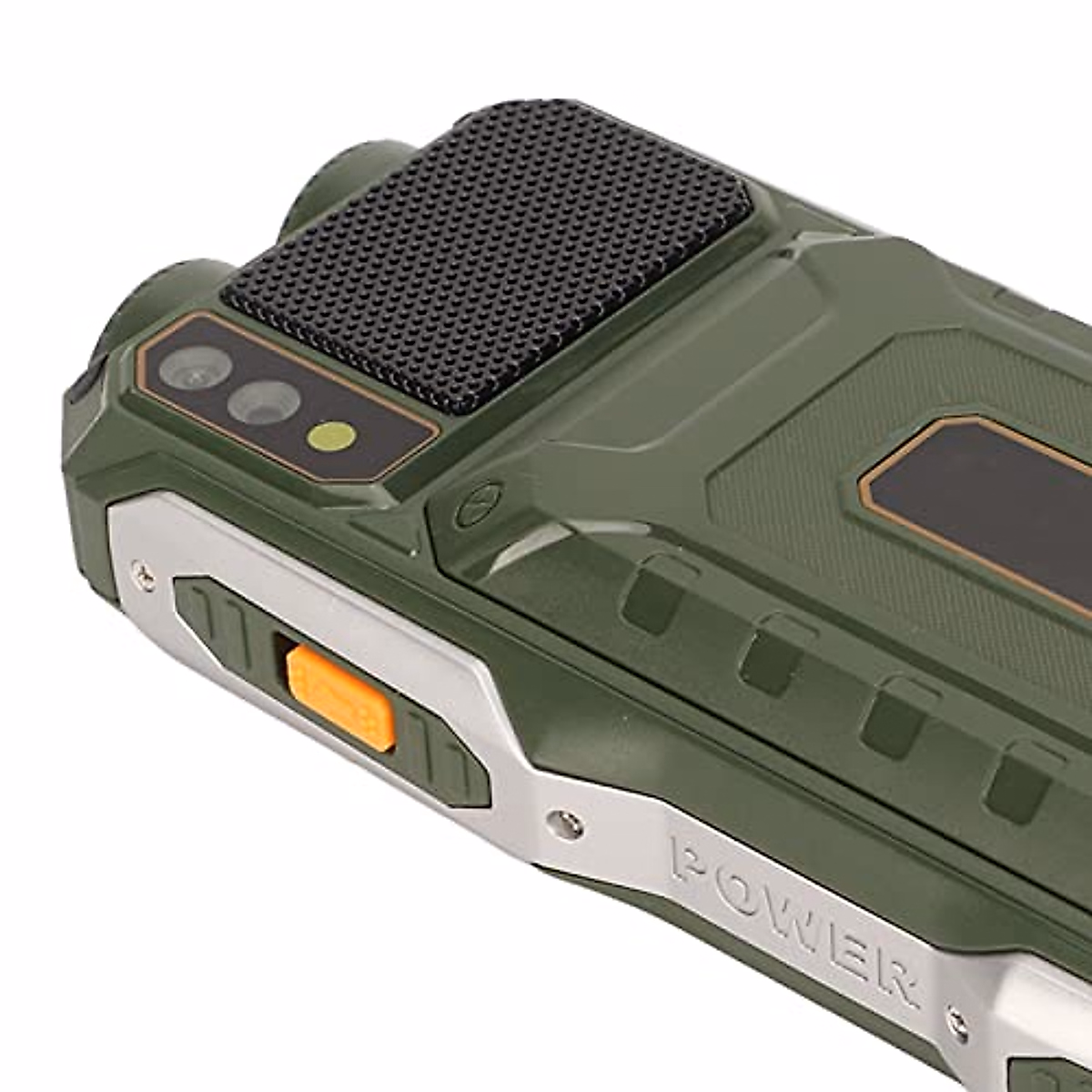 Naroote Big Button Senior Mobile Phone, Senior Mobile Phone 2G 1.3MP Camera Calculator for Indoor (Green)