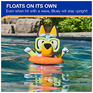 Swimways Bluey Floatin' Figures, Swimming Pool Accessories & Kids Pool Toys, Bluey Party Supplies & Water Toys for Kids Aged 3 & Up