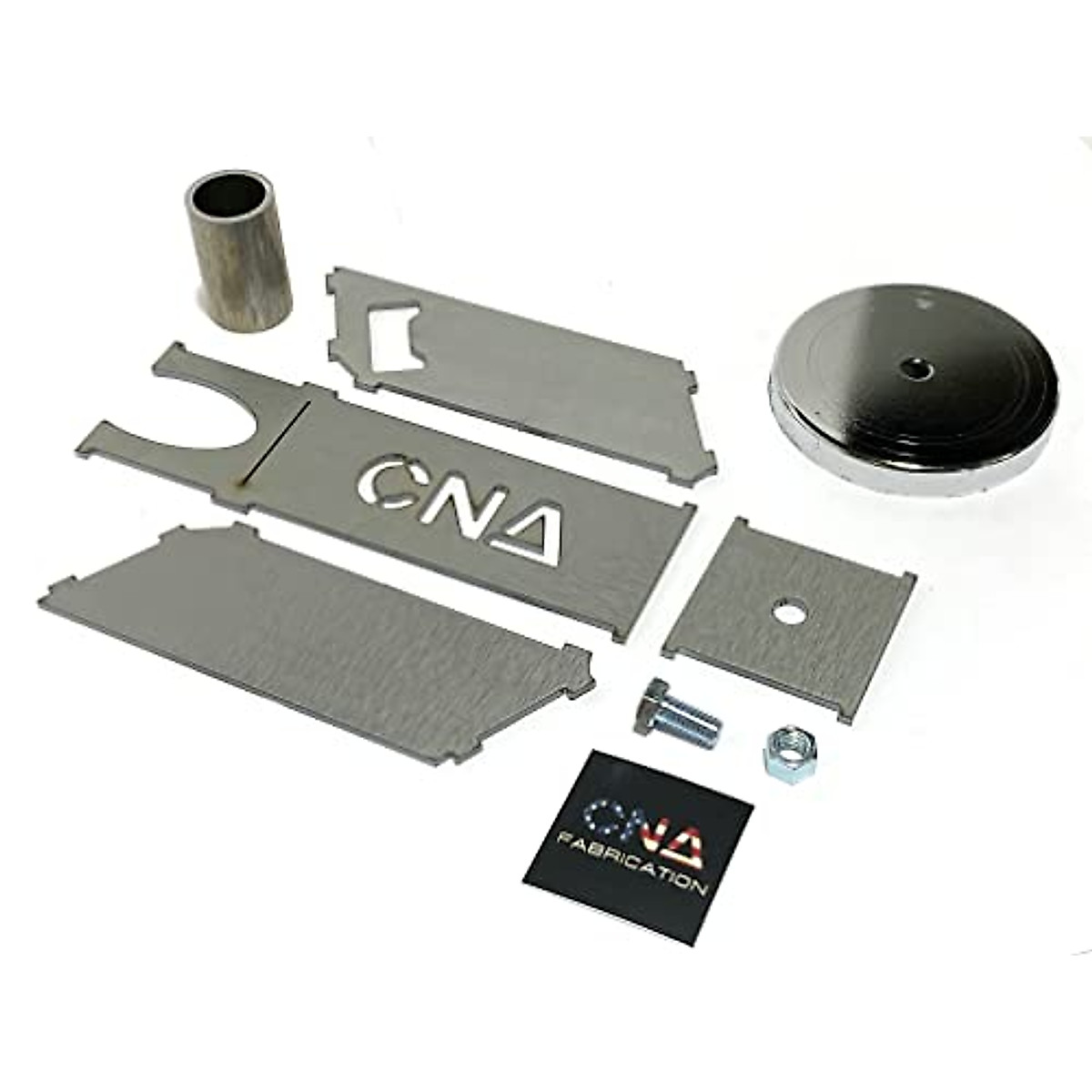 MIG Gun Holder – Weld it Yourself DIY kit Wire Feed Torch Holster – Fun Welding Project that Becomes a Useful Shop Tool – Made in USA – Comes with Disk Magnet & Hardware