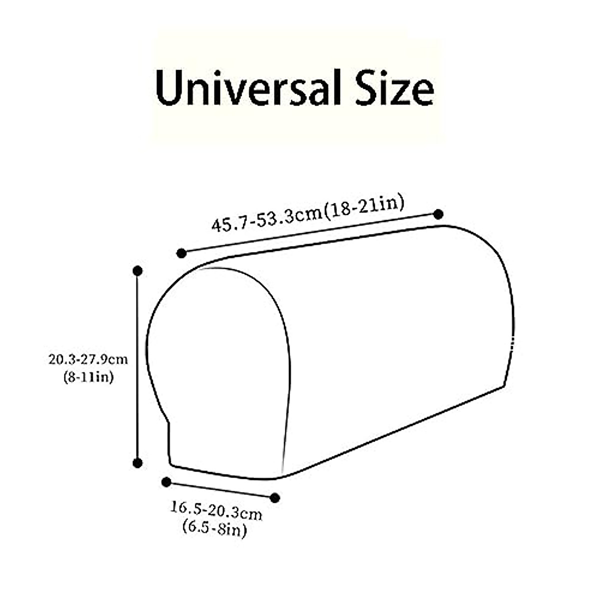 2 Pcs Couch Arm Covers, Stretch Polyester Armchair Slipcover Protector, Scratch Resistant Furniture Protector, Removable Washable Sofa Armrest Protector