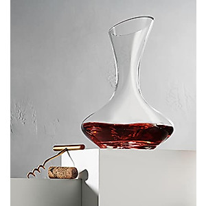 Godinger Wine Decanter Carafe, Hand Blown Wine Decanter Aerator - Wine Gifts