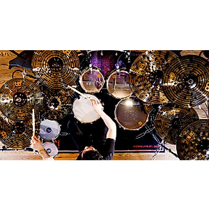 Meinl 22" Ride Cymbal - Classics Custom Dark - Made in Germany, 2-YEAR WARRANTY (CC22DAR)