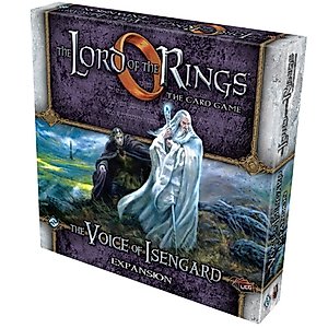 The Lord of the Rings The Card Game The Voice of Isengard DELUXE EXPANSION - Cooperative Adventure Game, Strategy Game, Ages 14+, 1-4 Players, 30-120 Min Playtime, Made by Fantasy Flight Games