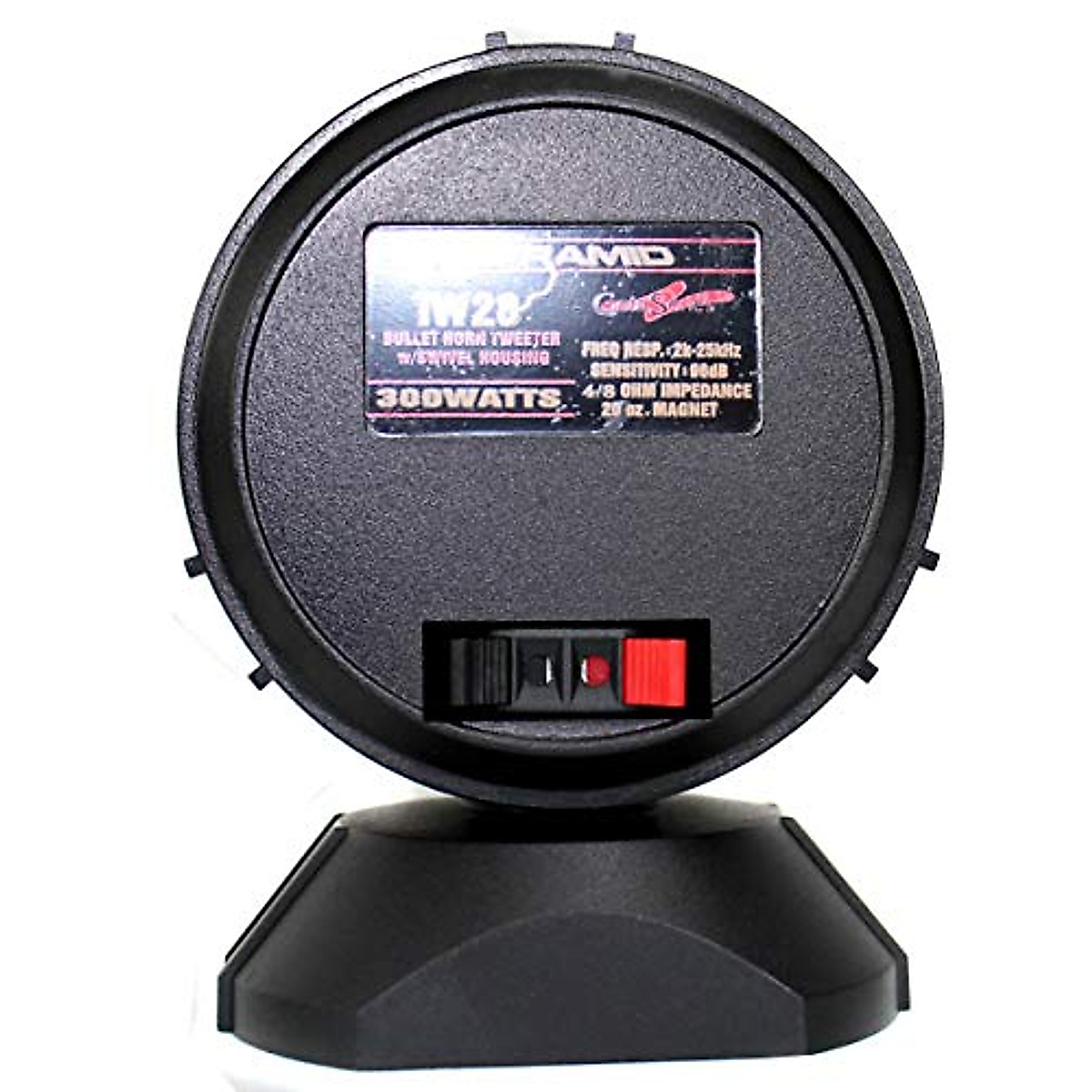 Pyramid TW28 3.75" 600W Super Car Audio Horn Bullet Aluminum Tweeters