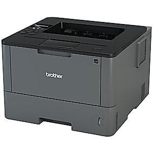 Brother Monochrome Laser Printer, HL-L5200DW, Wireless Networking, Mobile Printing, Duplex Printing, Amazon Dash Replenishment Ready