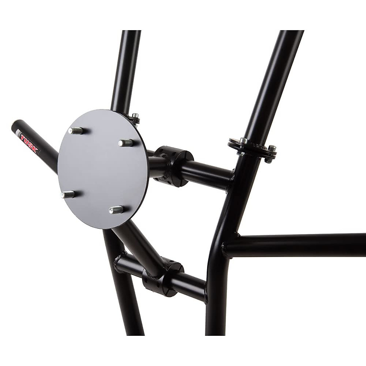 Tusk UTV Rear Bumper, Cargo Rack, and Spare Tire Carrier Compatible with Polaris RZR XP 1000