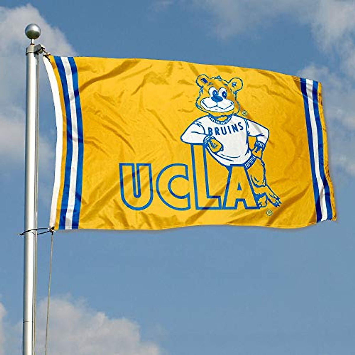 College Flags & Banners Co. Bruins Vintage Retro Throwback 3x5 Banner Flag