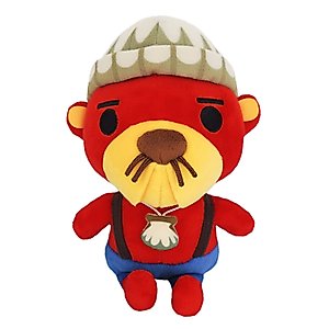 Little Buddy 1841 Animal Crossing New Horizons Pascal 8" Plush, Multicolor