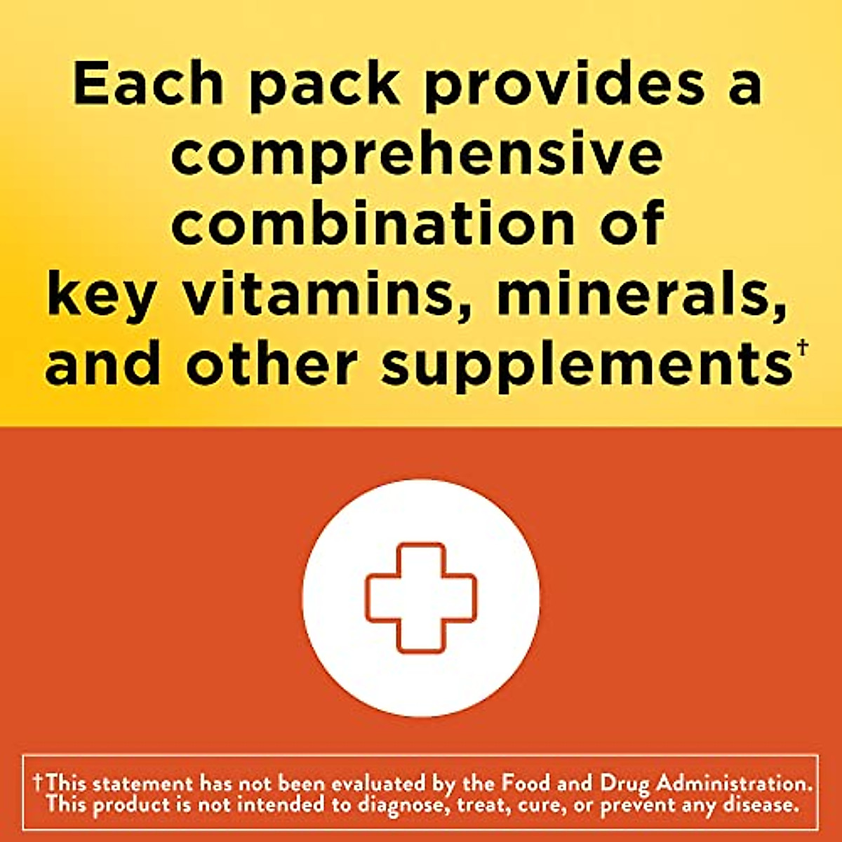 Nature Made Daily Diabetes Health Pack, Dietary Supplement for Nutritional Support, 30 Packets, 30 Day Supply
