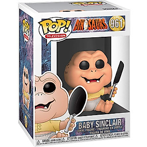 Funko Dinosaurs - Baby Sinclair Pop! Vinyl Figure (Bundled with Compatible Pop Box Protector Case) Multicolored 3.75 inches