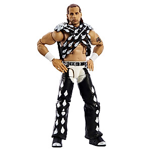 Mattel WWE Shawn Michaels SummerSlam Elite Collection Action Figure Dominik Mysterio Build-A-Figure Parts, Collectible Gift for Ages 8 Years Old & Up