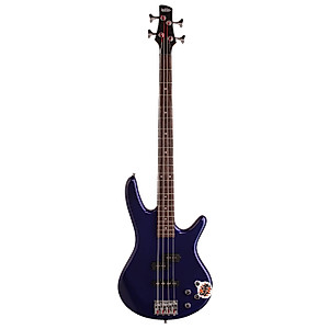 Ibanez 4 String Bass Guitar, Right Handed, Jewel Blue (GSR200JB),34 inches