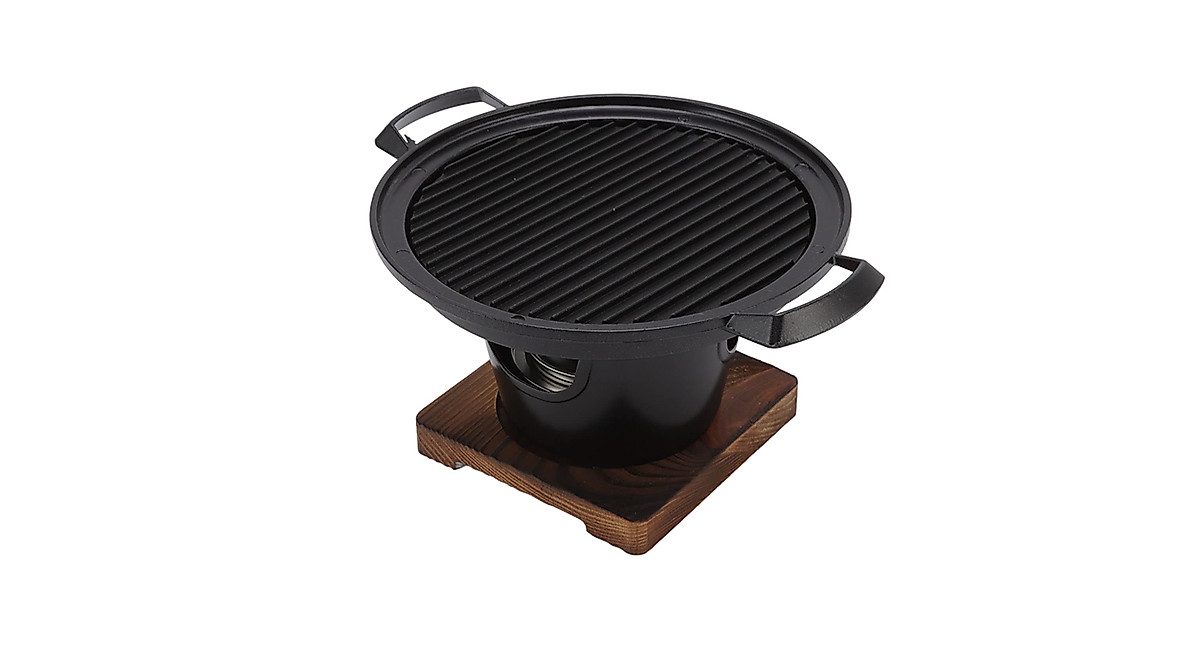Mini Hibachi Grill, 6.7in Japanese Style Single Serving Yakiniku Grill ...