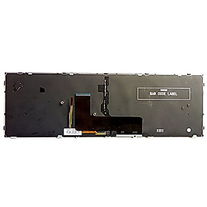 EJTONG New for Clevo N150SD N151SD N155SD N170SD N150SC N155SC N151SC N150RD N170RD N150RF N150RF1 N150RF1-G N170RF N170RF1 N151RD N151RF N155RD N155RF Laptop Gaming Keyboard US Backlit with Frame