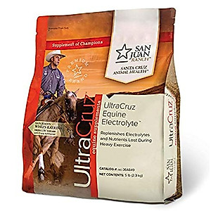 UltraCruz-364849 Equine Electrolyte Supplement for Horses, 5 lb, Powder (40 Day Supply)