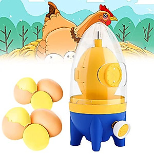 AGSIXZLAN Egg Yolk Mixer,Quick Golden Manual Egg Mixer Portable Egg Maker,Eggs Shaker Egg Spinner for Kitchen Mixing Egg Whites and Yolks