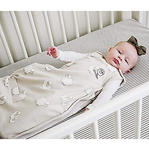 Woolino 4 Season Baby Sleep Sack, Australian Merino Wool Wearable Blanket, 2-24 Months, Sheep